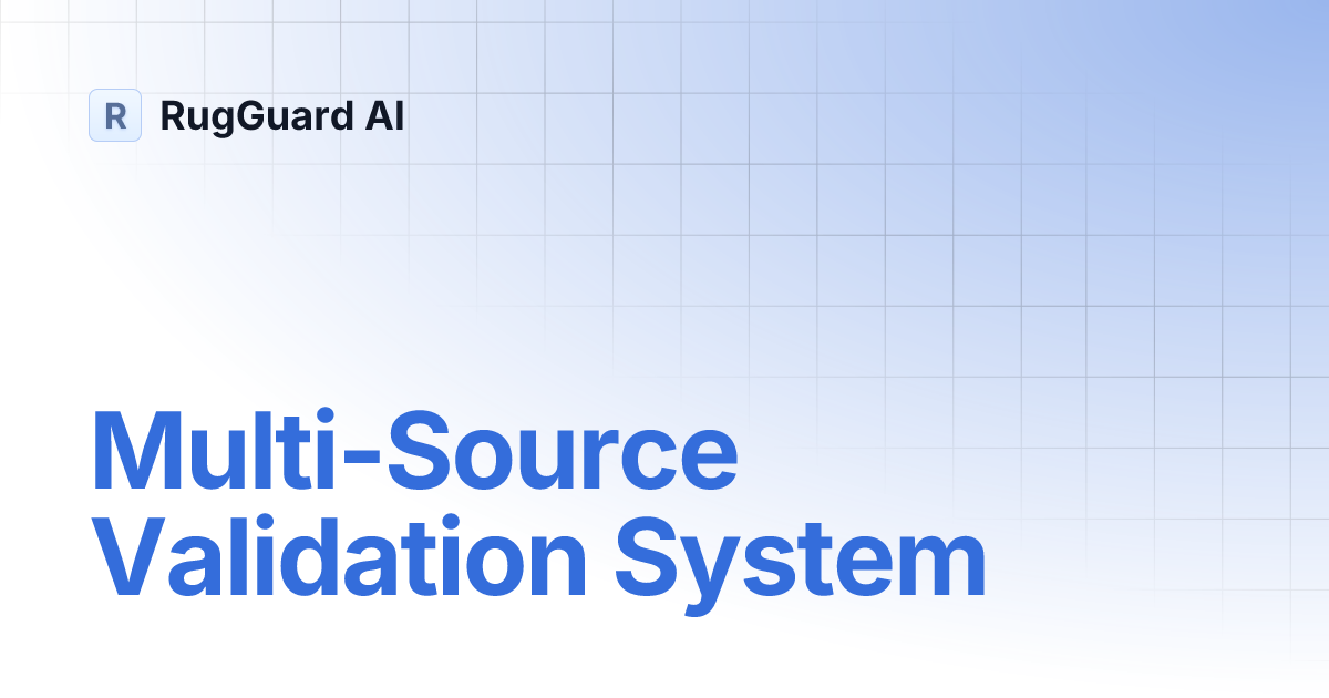 Multi-Source Validation System | RugGuard AI